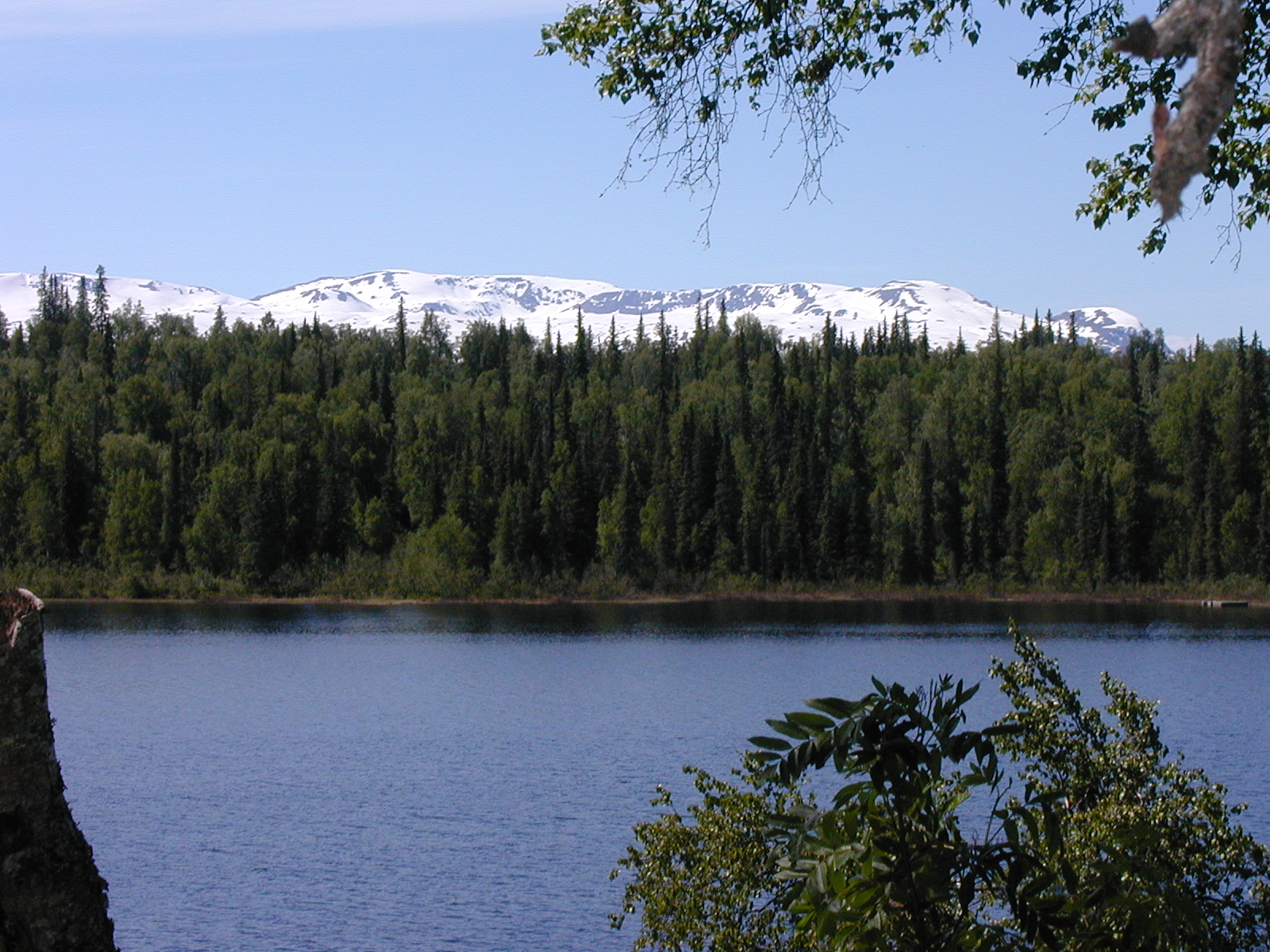 June 14, 2001: Shell Lake and Lake Chakachama